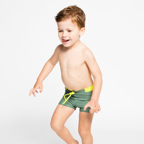 Bañador Niño Material Sostenible 100 Reciclado Betio Kiribati
